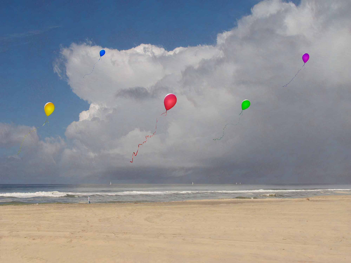 Beach Balloons – Foto Art Design
